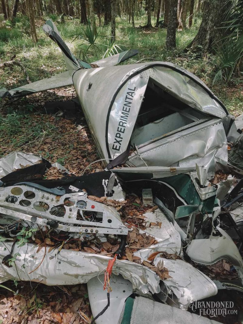 Theodore Weiss Plane Wreckage | Abandoned Florida